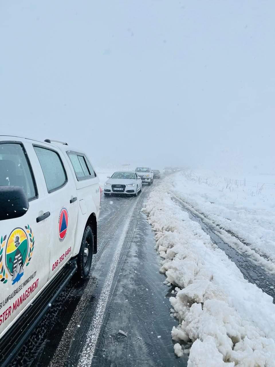 Snow in KZN upgraded to Level 8