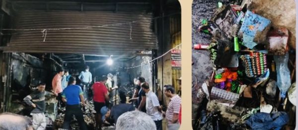 Three shops gutted by fire in the Jhb CBD - Earthnews365